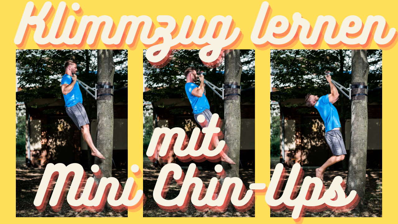 Wie du deinen ersten Klimmzug mit Mini Chin-Ups schaffst - Johannes Kwella